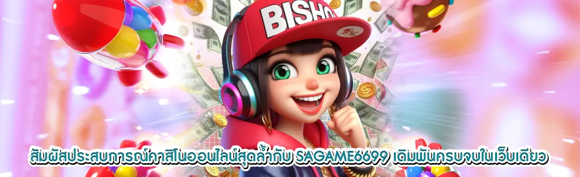 SAGAME6699 แหล่งรวมคาสิโนออนไลน์ครบวงจร บาคาร่า แทงบอล สล็อต
